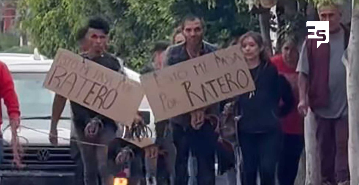 “Soy ratero”: acusados de ladrones fueron exhibidos en Actopan - Es ...