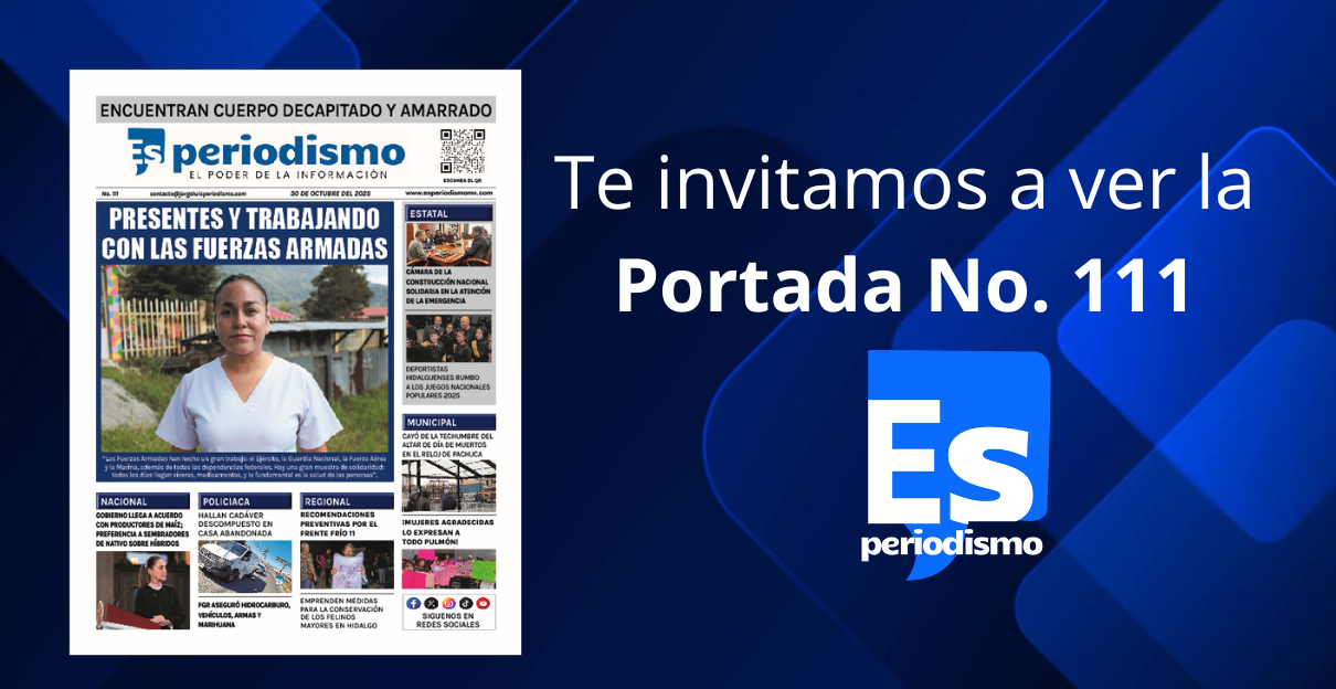 Portada Es Periodismo No. 111 - Es Periodismo MX